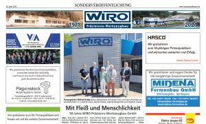 50 Jahre WIRO - WIRO Präzisions-Werkzeugbau GmbH